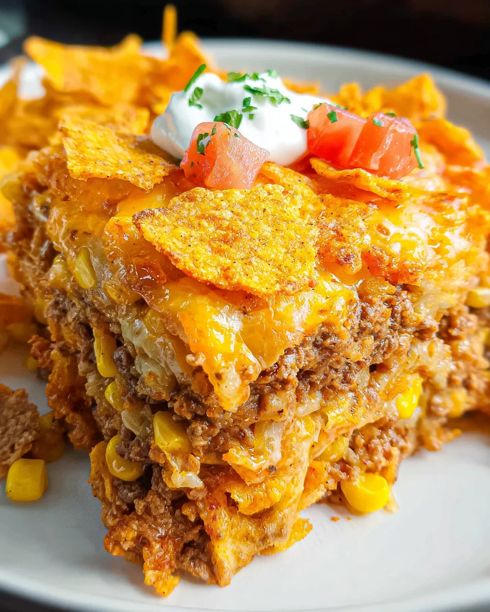 Taco Doritos Casserole