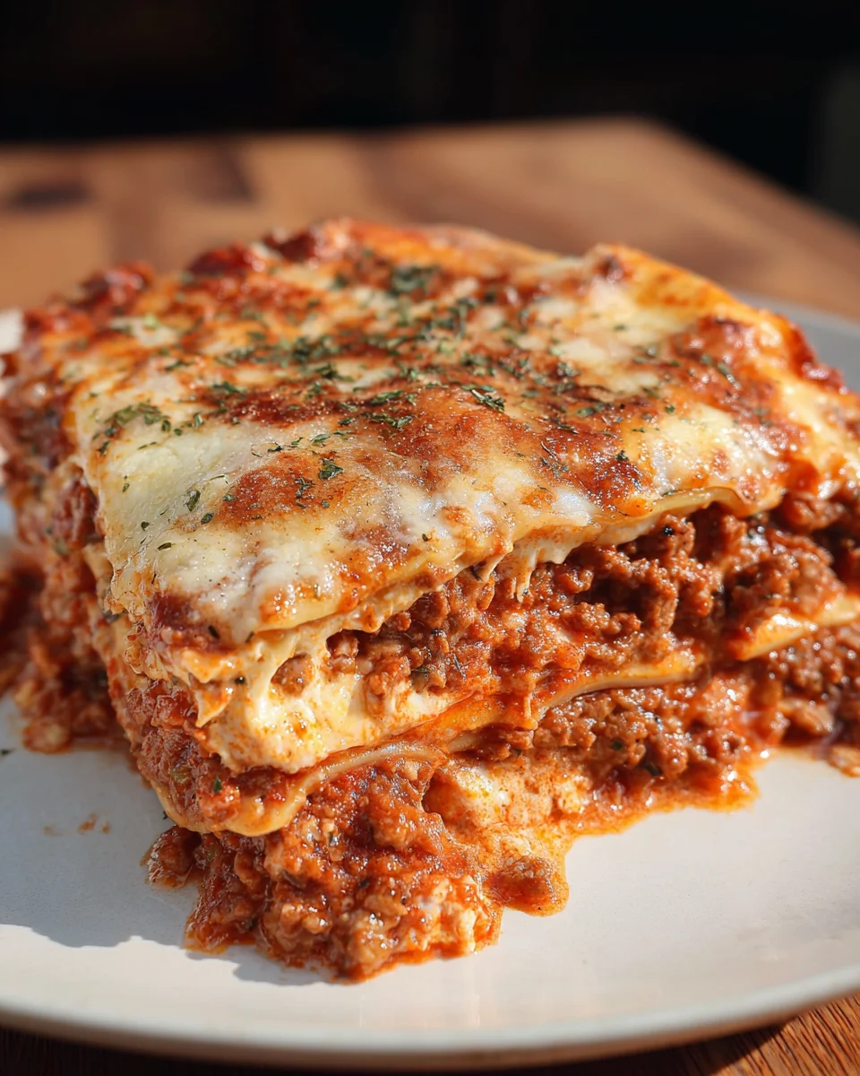 Ultimate Meat Lasagna