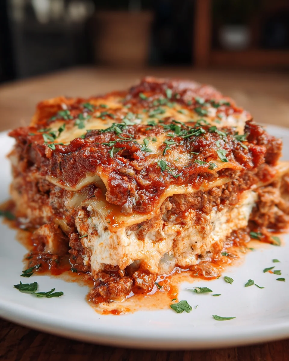 Ultimate Meat Lasagna