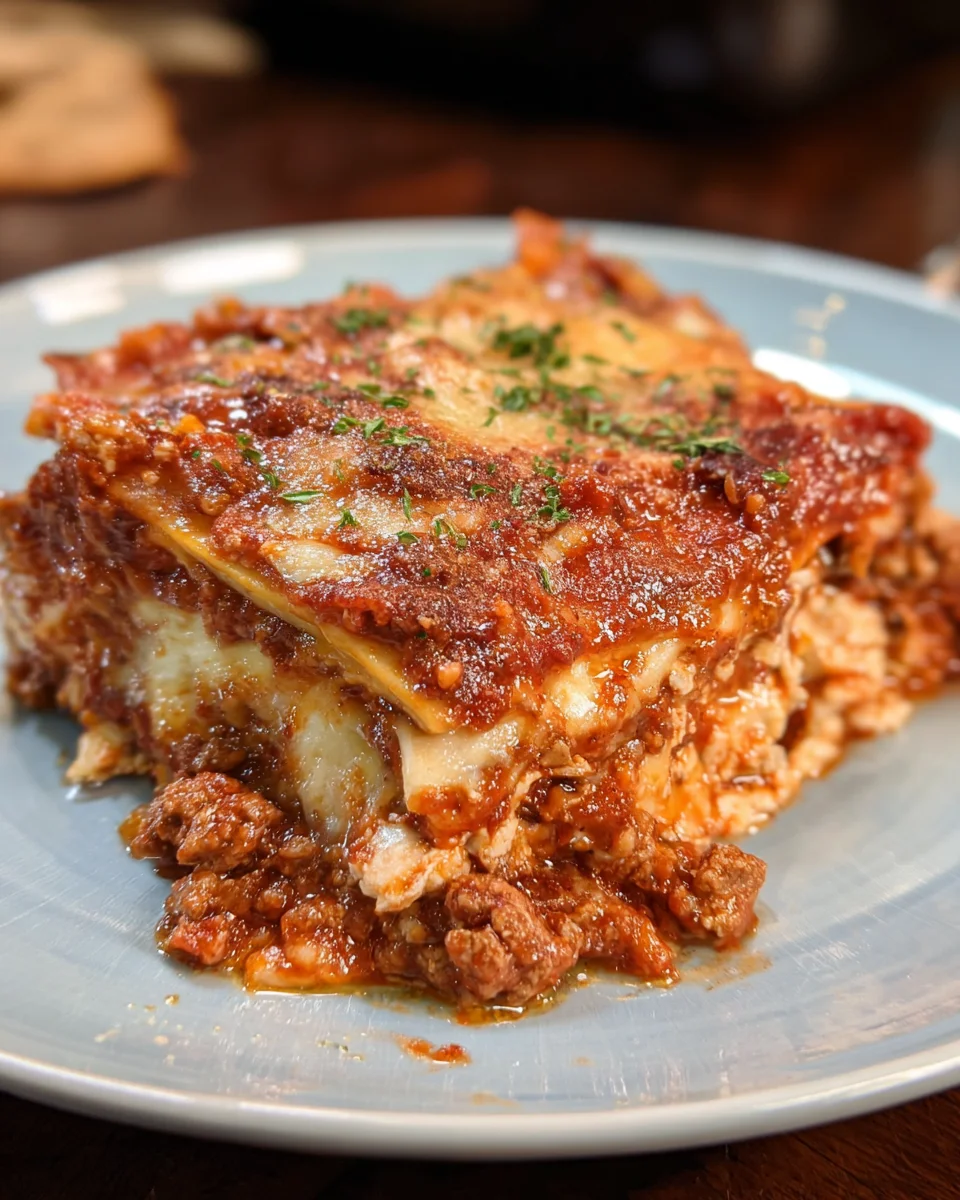 Ultimate Meat Lasagna