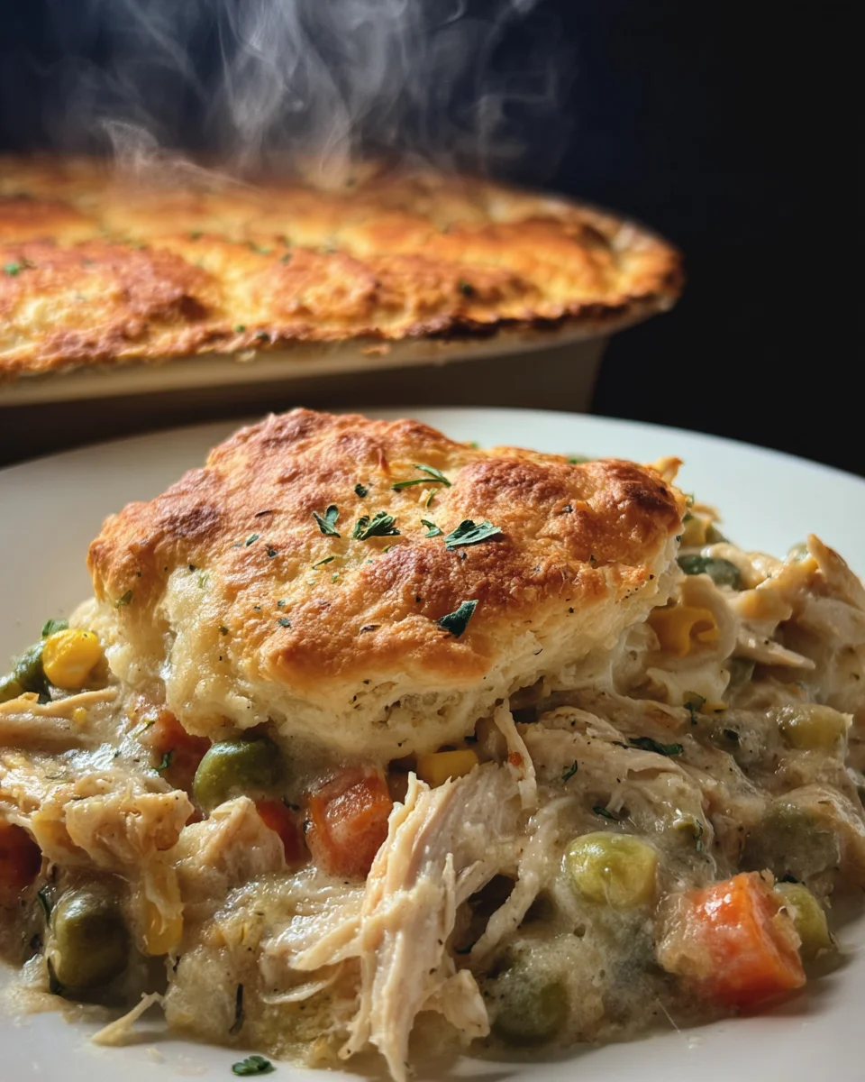 Cheddar Bay Chicken Pot Pie