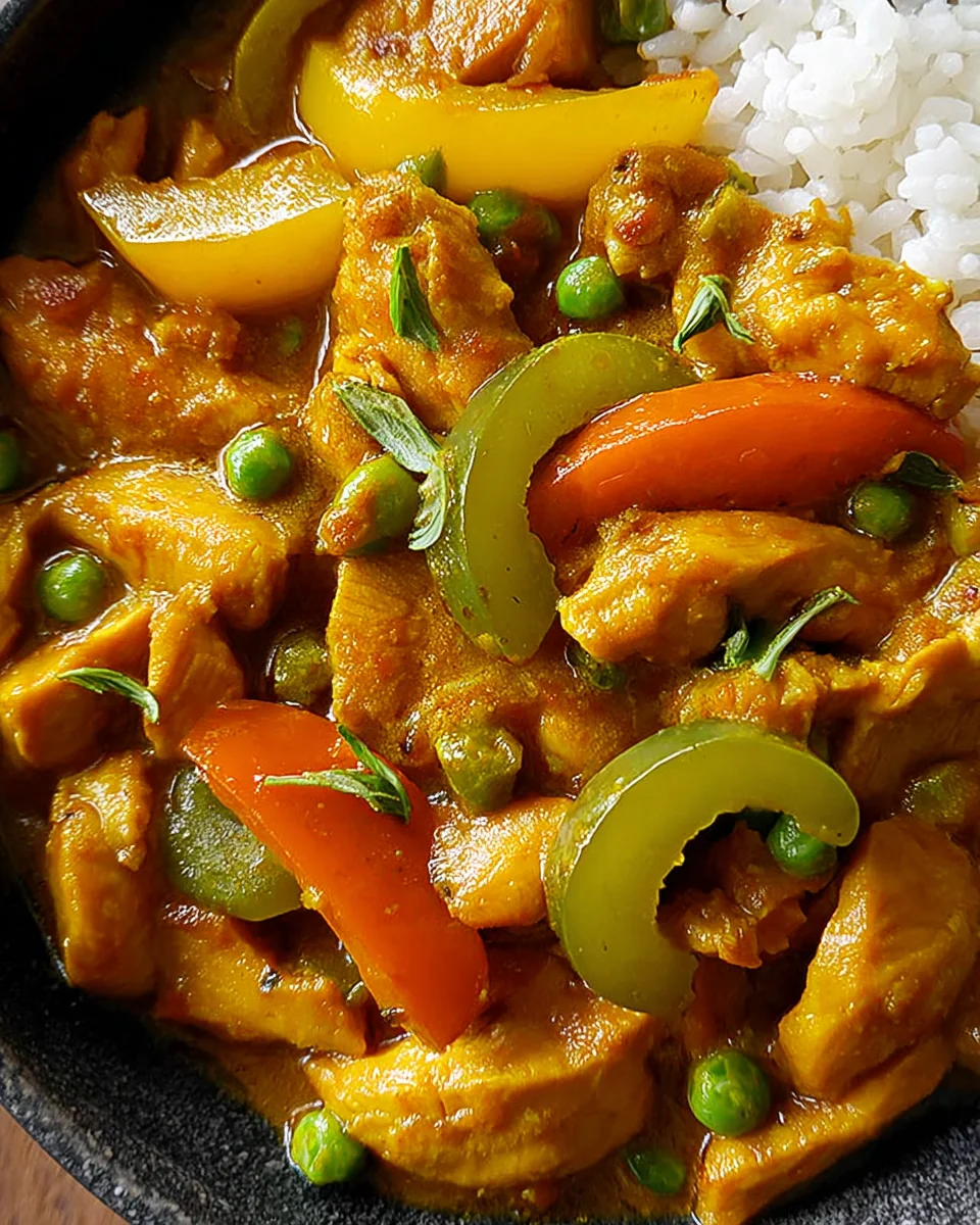 Chinese Chicken Curry