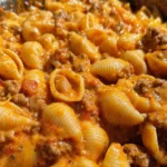 Creamy Beef and Shells