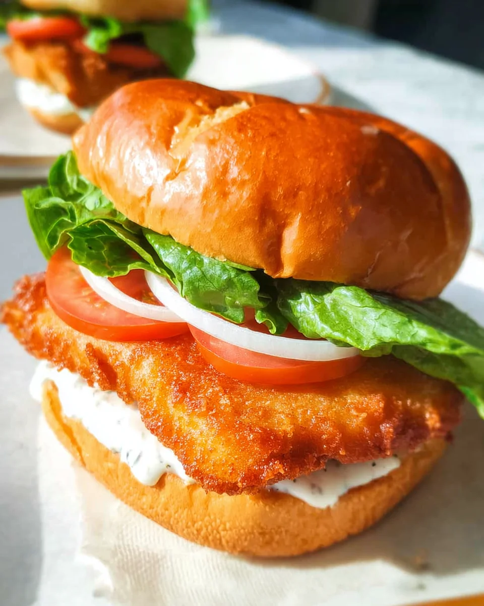 Fried Fish Sandwich
