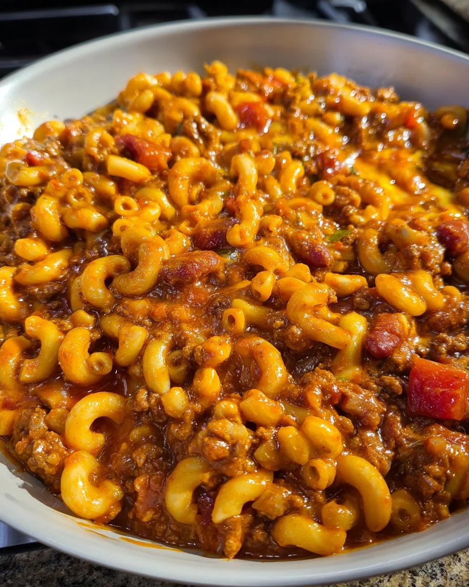 One Pot Chili Mac