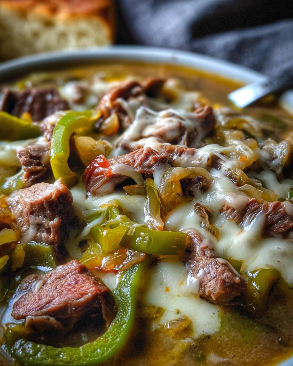Philly Cheesesteak Stew