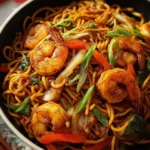 Easy Prawn Chow Mein