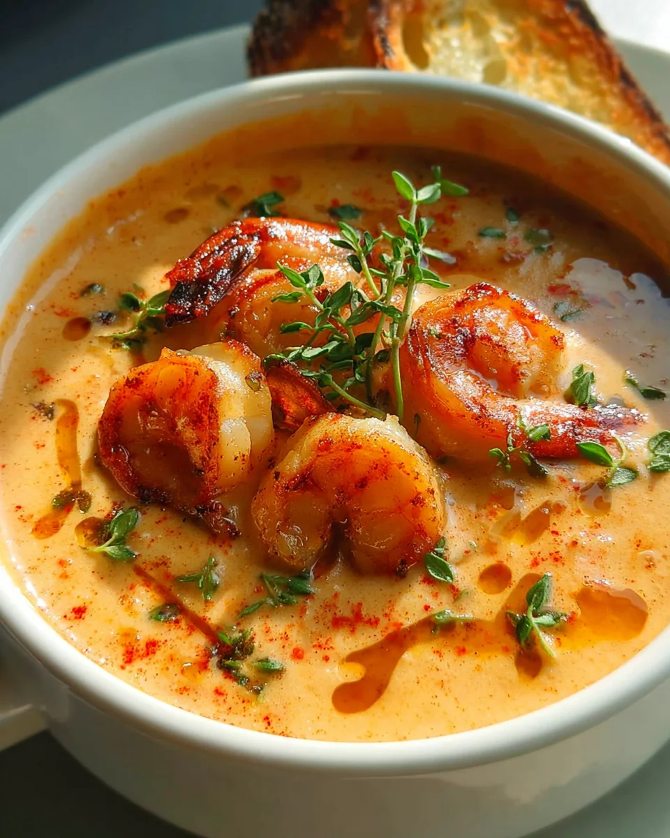 Creamy Shrimp Bisque