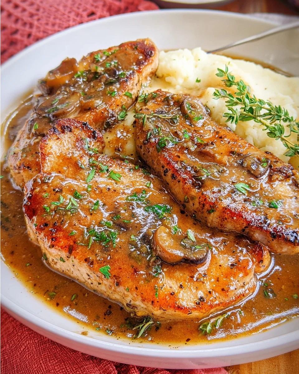 Smothered Turkey Chops