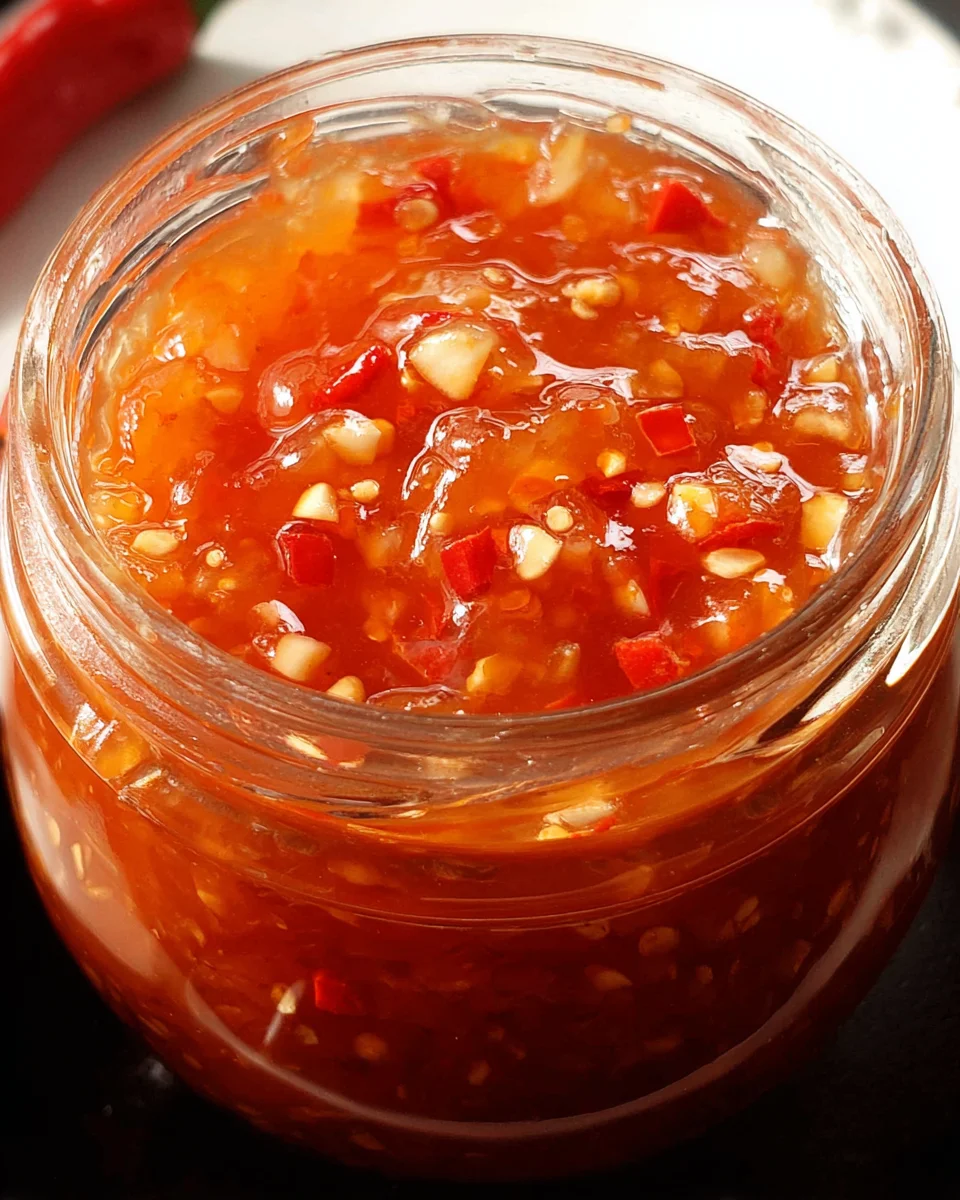 Sweet Chilli Sauce Recipe